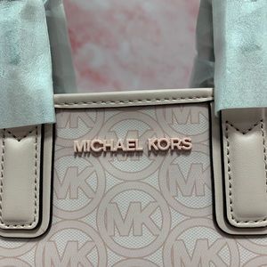 Michael Kors | Bags | Mk Logo Mini Tote | Poshmark